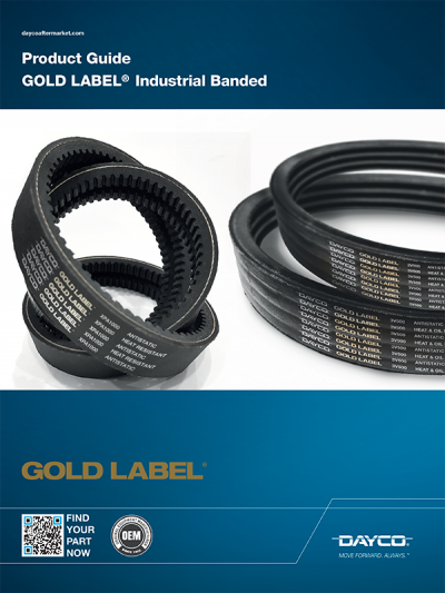 Dayco GOLD LABEL® Banded Product Guide | Dayco Aftermarket North America